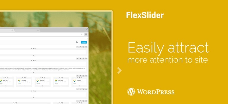 Multiple features of Flexslider for WP Themes